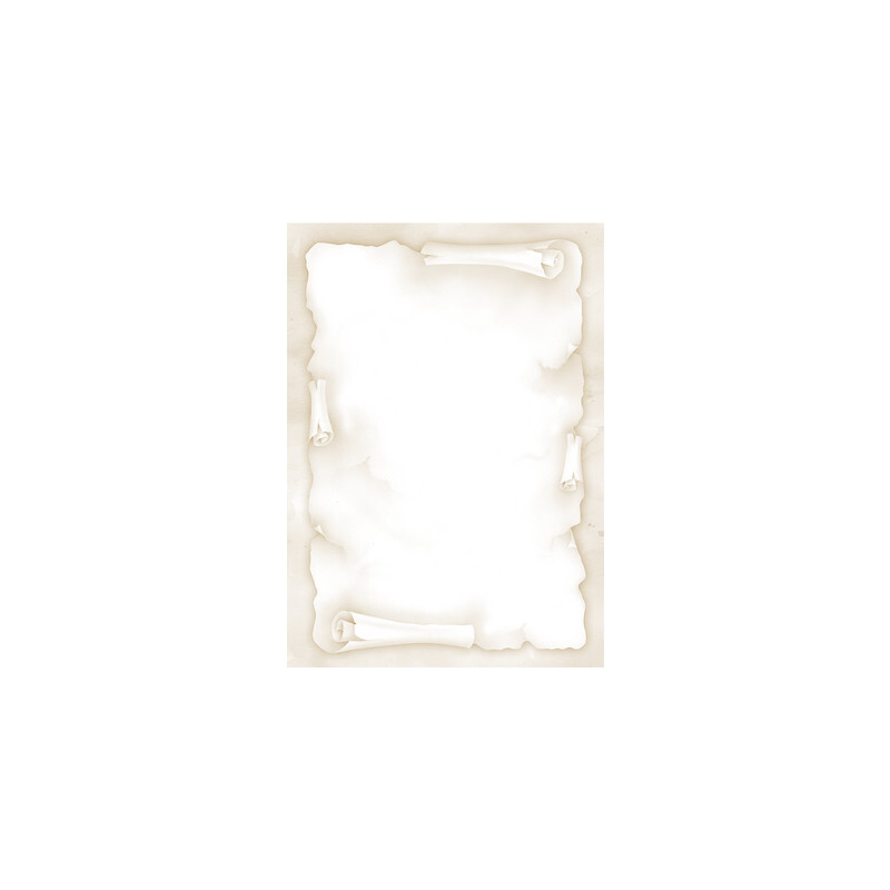 Decadry Motivpapier, A4, Pergament Alt, 20 Blatt