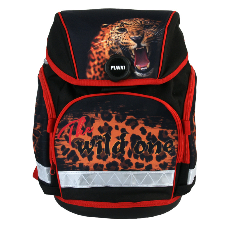 Funki Schulthek-Set Joy-Bag, The wild one, 4-teilig