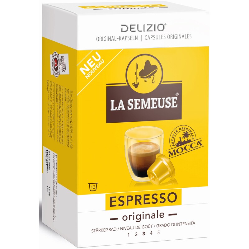 La Semeuse capsules Espresso Originale, 12 pièce