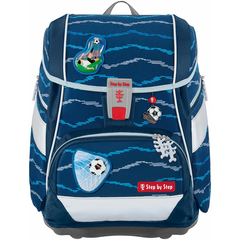 Step by Step Schulthek-Set, 2in1 Plus, Soccer Lars, 6-teilig