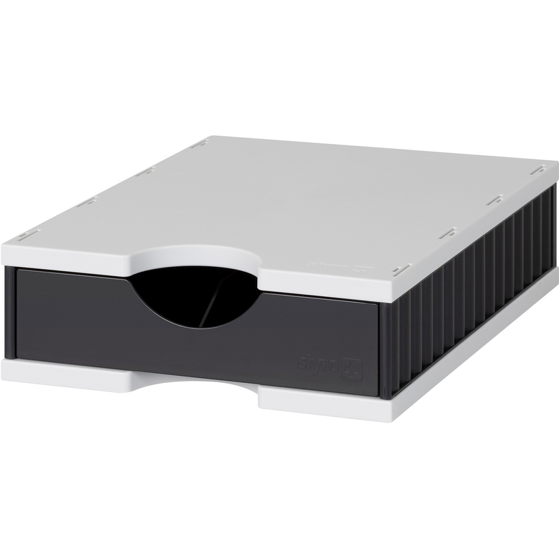 Styro Module de classement Styrodoc Uno, gris/noir