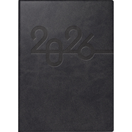 Simplex Agenda 2026 Ladytimer Linea, 1 semaine / 2 pages, noir