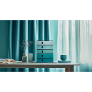 Styro Module de classement Styroval Oeko, noir/aqua